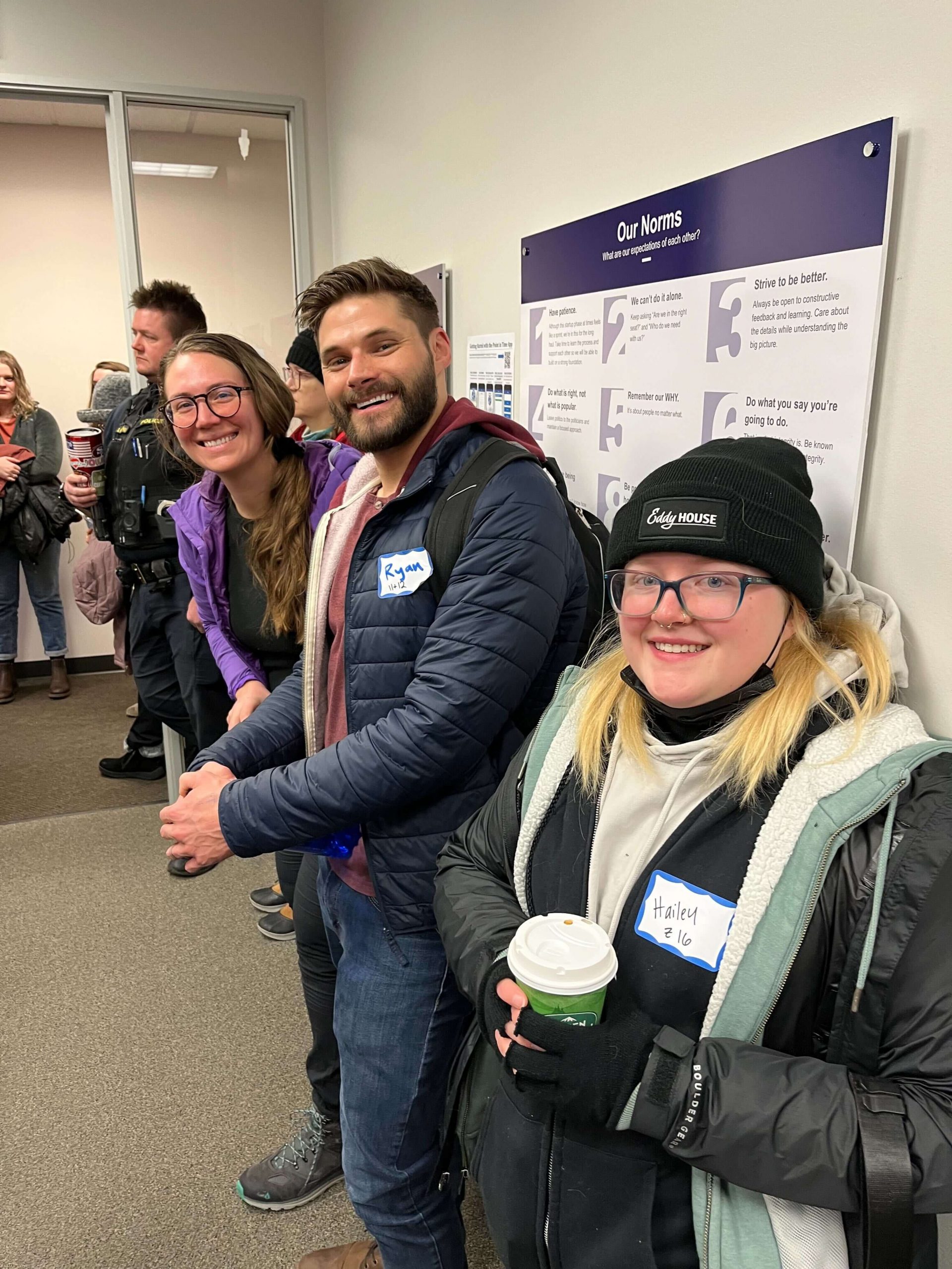 Eddy House Team Joins Point in Time Count – Eddy House